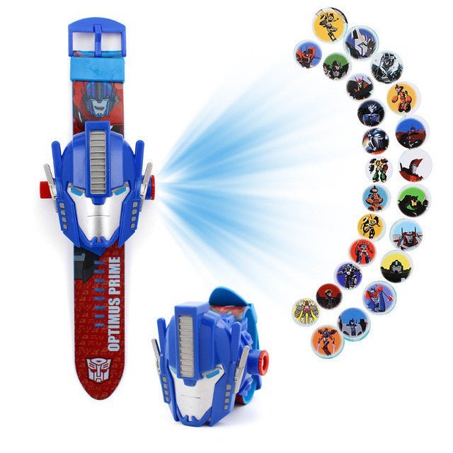 Disney SpiderMan Cartoon Child 3D Projection Watch Anime Superheroes M ...